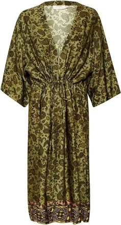 Cream Femme, Blouses et Chemises, Multicolore, Taille: ONE Size Kimono avec Paisley Flower Mix