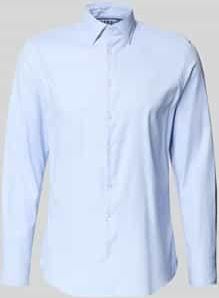 Jake*s Slim Fit Business-Hemd mit Kentkragen