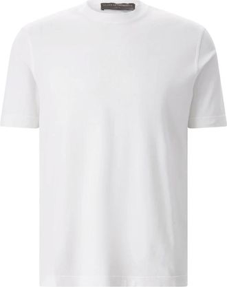 FILIPPO DE LAURENTIIS Homme, Tops, Blanc, Taille: 4XL T-Shirt Col Rond