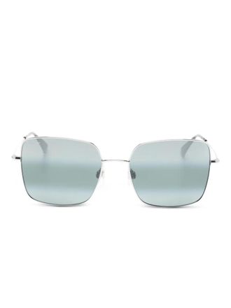 Maui Jim lunettes de soleil Lipine &agrave; monture carr&eacute;e - Argent