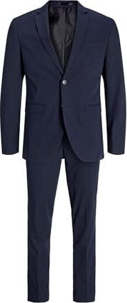 Jack & Jones Jack & Jones Mens Jprblafranco Ensemble de Pantalon de Costume daffaires Homme, bleu marine, Taille 46