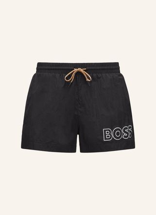 HUGO BOSS Badeshort Mooneye schwarz