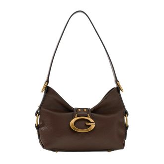 Guess Camden Mini Umh&auml;ngetasche - - Bags - Damen - Braun - ONE SIZE