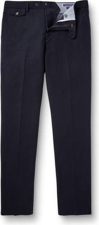 CHARLES TYRWHITT Stretch-Wollhose aus Twill - Marineblau