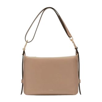 Furla Femme, Sacs, Beige, Taille: ONE Size Tonie M Hobo