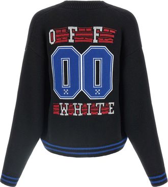 Off-white Glide Diag Cardigan - Black