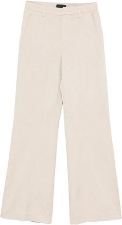 Dondup Femme, Pantalons, Blanc, Taille: 36 FR Wide Pantalons