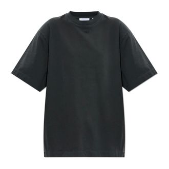 Off-white Femme, Tops, Gris, Taille: 36 FR T-shirt Avec Logo Brod&eacute;