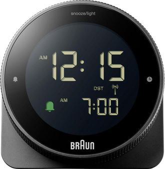 Braun Bc 24 b dcf Funkwecker schwarz - Braun
