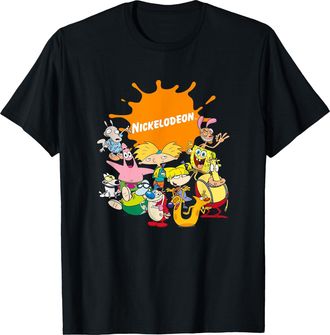 Nickelodeon Splatter Logo Group Shot C1 T-Shirt
