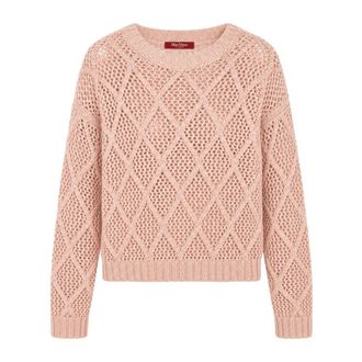 Max Mara Damen, Strickwaren, Rosa, SGr&ouml;&szlig;e