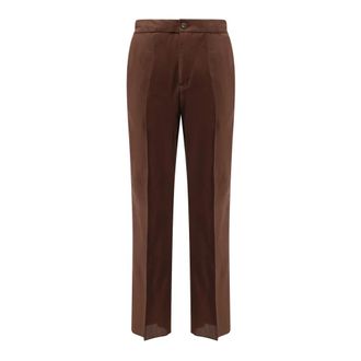Hev&ograve; Torrechianca Straight Hosen - - Trousers - Herren - Braun - L