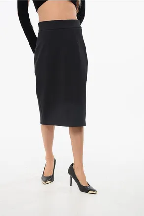 Elisabetta Franchi Back Split Lined Pencil Skirt size 44