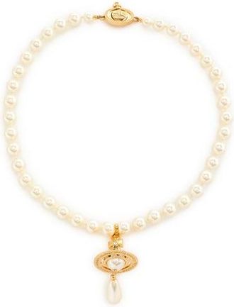Vivienne Westwood Collier ras du cou &agrave; perles