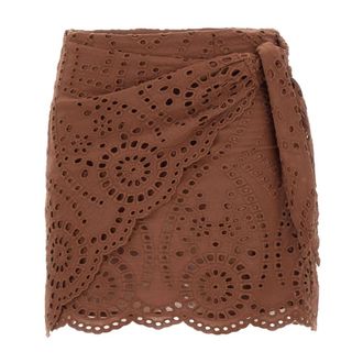 MC2 Saint Barth Nyra Minirock - - Skirts - Damen - Braun - S