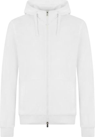 Fedeli Homme, Sweatshirts et sweats &agrave; capuche, Blanc, Taille: M Sweat &agrave; capuche zipp&eacute;