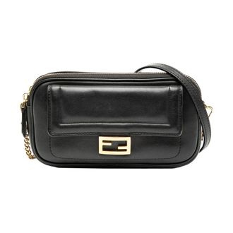 Fendi Pre-owned Leder Kamera-Tasche - - Pre-owned - Damen - Schwarzk - ONE SIZE
