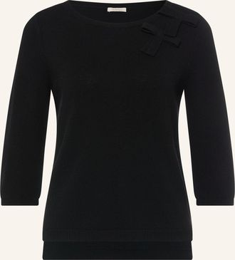 Lilienfels Lilienfels Pullover Mit 3/4-Arm Und Cashmere schwarz