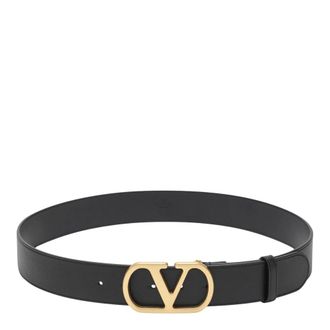 Valentino Garavani Homme, Accessoires, Noir, Taille: 95 CM Belt H. 40 VLogo Signature