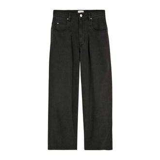 Isabel Marant Rodayna Wide Jeans - - Jeans - Damen - Schwarzk - M