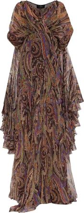 Etro Kleid mit Lurexfaden - - Dresses - Damen - Mehrfarbig - XS