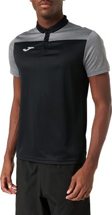 Joma Combi Poloshirt, für Herren. XXXL Schwarz/Grau