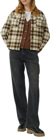 s.Oliver Strickjacke mit V-Ausschnitt und Knopfleiste