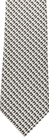 Tom Ford Silk Geometric Necktie - Multicolor