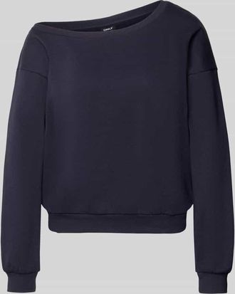 Only Loose Fit Sweatshirt aus Baumwoll-Mix Modell RHINA