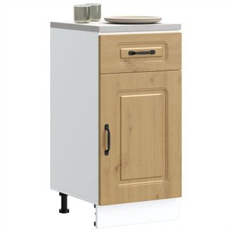 vidaXL K&uuml;chenunterschrank Kalmar Artisan-Eiche Holzwerkstoff Vidaxl