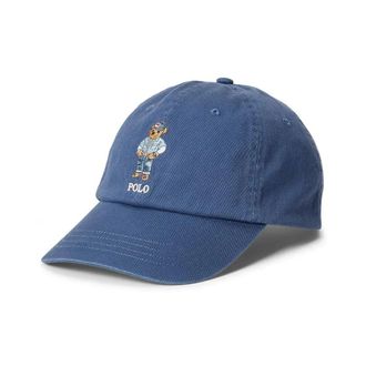 Polo Ralph Lauren B&auml;ren-Stickerei Cap - - Accessories - Damen - Blau - ONE SIZE