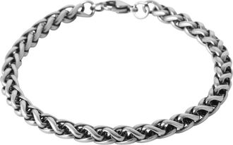 Brillaxis Bracelet homme acier noir