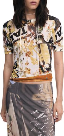 Desigual TS_Katrina, 6007 BEIGE Safari, S