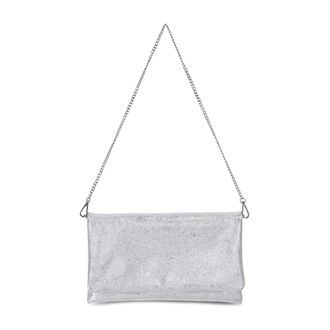 Abro Elegante Metallic Clutch - - Bags - Damen - Grau - ONE SIZE