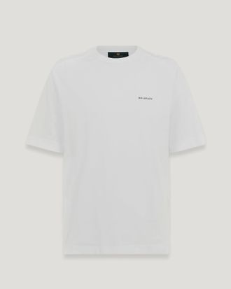Belstaff Belstaff T-shirt Alloy pour homme Jersey de coton Blanc Taille 2XL