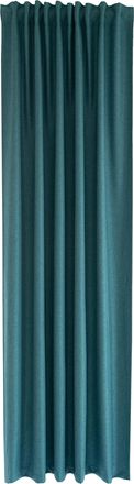 Homing Vorhang Recycelt Petrol | Blickdicht modern einfarbig | Schlafzimmer Wohnzimmer Kinderzimmer | 140x245cm