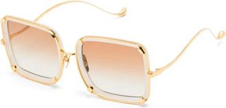 Anna-Karin Karlsson Femme, Accessoires, Jaune, Taille: 56 MM White Moon Pearl SUN Lunettes de soleil