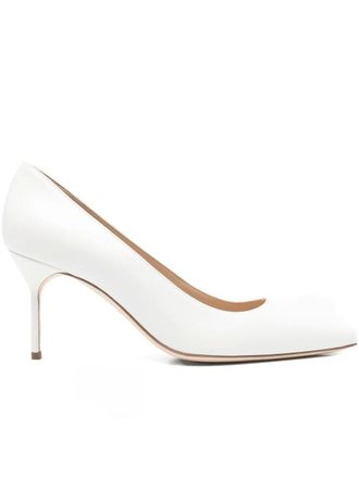 Manolo Blahnik escarpins BB - Blanc
