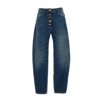 Elisabetta Franchi Damen, Jeans, Blau, W27Gr&ouml;&szlig;e