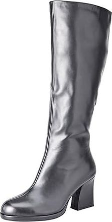 Pinko Femme Elgar Bottes Simili Cuir Tendance, Z99 Noir Limousine, 35 EU