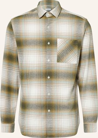 Paul Paul Flanellhemd Slim Fit gruen