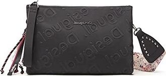 Desigual Bols_Galia Dortmund, Across Body Bag Femmes, Noir, Taille Unique