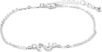 Luxenter Armband Alphabet mit Silber-Finish - Buchstabe S, Einheitsgr&ouml;&szlig;e, Metall, Ohne Edelstein