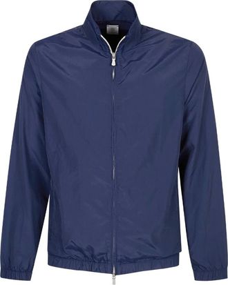 Eleventy Homme, Vestes, Bleu, Taille: XL Full Zip Jacket