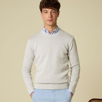 Bexley Calderik - Pull homme beige clair