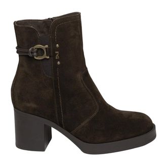 Nero Giardini Bottes &agrave; talon Arold - Femme - Chaussures - Brun - Taille: 37 EU