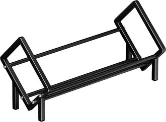 Generic B&uuml;cherregal Organizer - Schr&auml;ges Schreibtisch-B&uuml;cherregal, K&uuml;chenregal aus Kohlenstoffstahl | Multifunktionales B&uuml;cherregal f&uuml;r Schreibtisch, 15,7-pol