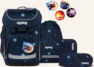Ergobag Schulranzen-Set Cubo Set blau