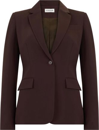 P.A.R.O.S.H. P.a.r.o.s.h., Femme, Vestes, Brun, Taille: 36 FR Vestes