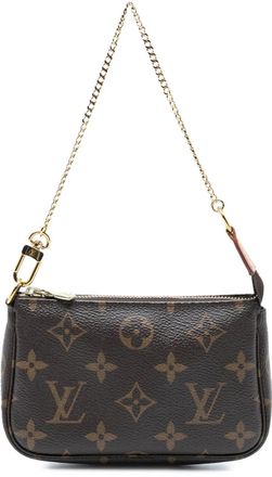 Louis Vuitton Crossbody Bags - Monogram Mini Pochette Accessoires - Gr. unisize - in Braun - für Damen